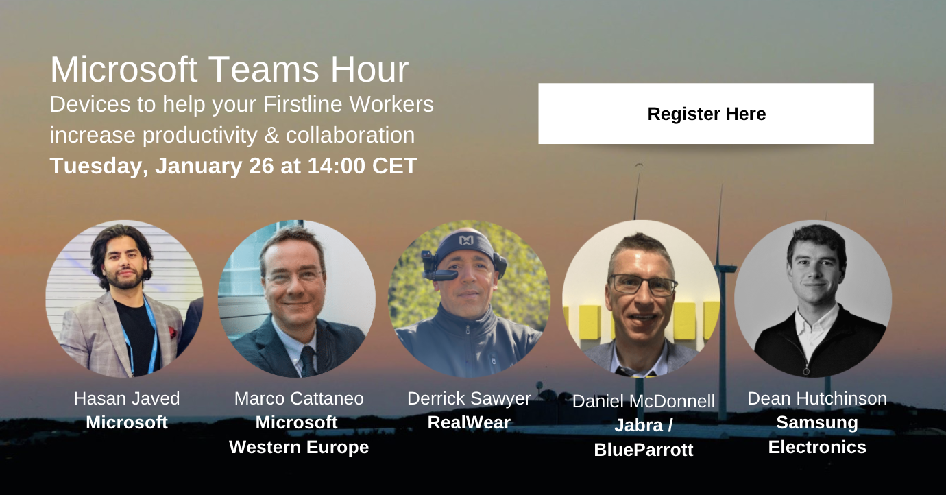 Microsoft Teams Hour: Devices to help your Firstline Workers increase ...